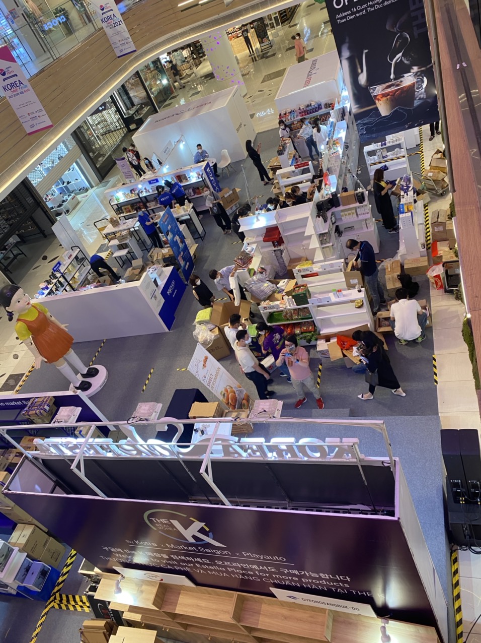 Set up sampling sản phẩm